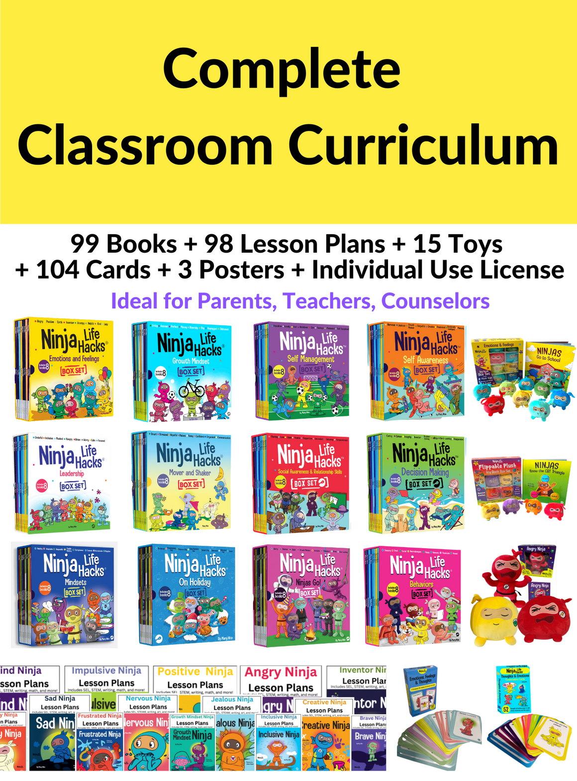 Educator Bundles – Ninja Life Hacks - Growth Mindset